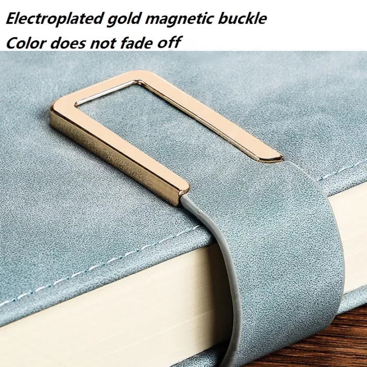 private [Onhand]A5 Faux Leather Thick Business Notebook With Pen ...