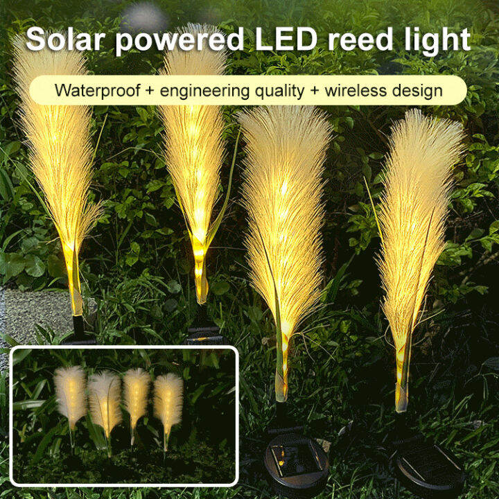 vivimall Solar powered LED reed light | Lazada PH