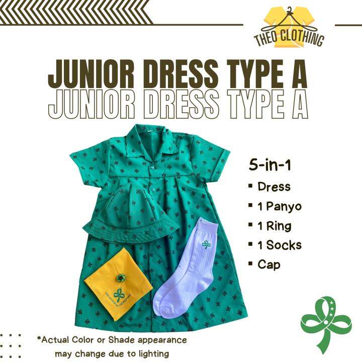 GSP Junior Dress Type A Complete Set of Scout Uniform | BZBoutique ... GSP Junior Dress Type A Complete Set of Scout Uniform | BZBoutique ...