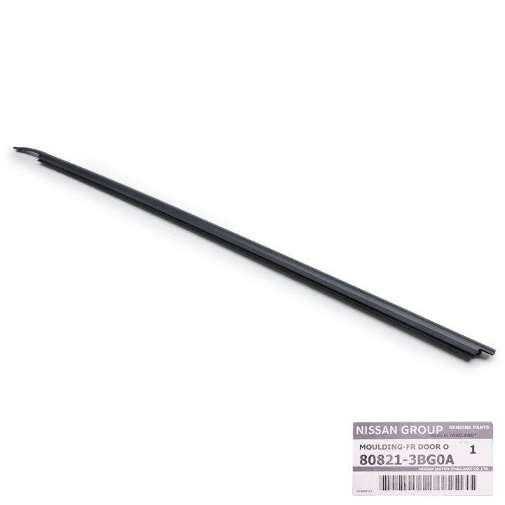 ยางรีดน้ำกระจก ด้านนอก ของแท้ สีดำ สำหรับ Nissan Sunny Almera N17 Sedan ...