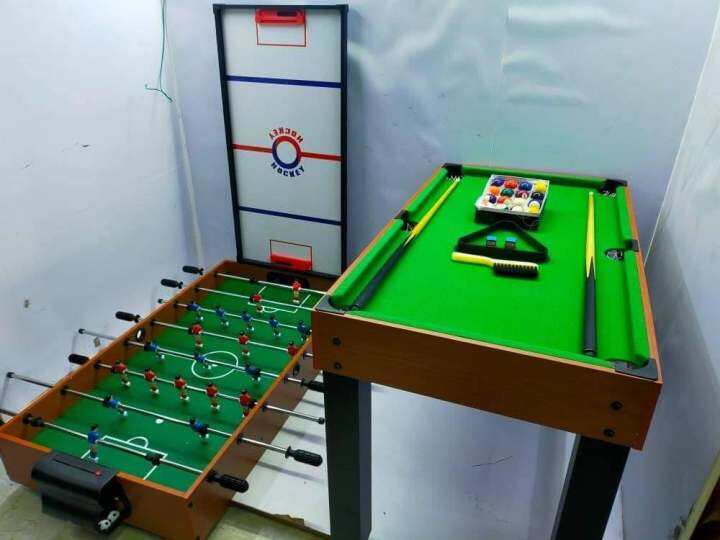 4IN1 ROTATING RUGBY TABLE/BILLIARD TABLE/4N1 TABLE | Lazada PH