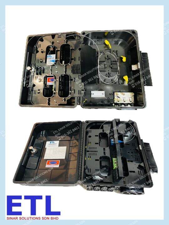 48C 24C Fiber Distribution Point Box Wall &Pole Mount [FDP] without ...