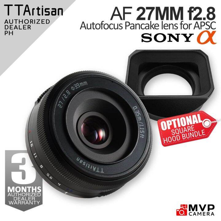 [official Ph] Ttartisan 27mm F2 8 Af Autofocus Pancake Lens Sony Emount