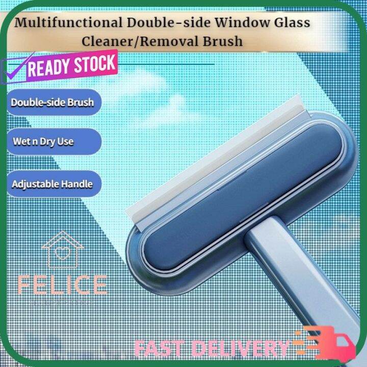 FELICE Multifunction 2 in 1 Double Side Adjustable Window Cleaner ...