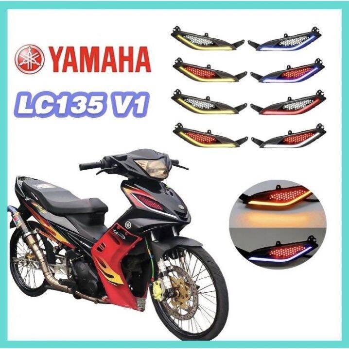 LC135 V1 Signal LED Mata Gaban Matagaban White Red Blue Enkei Viss Pilot Light Double Switch ...