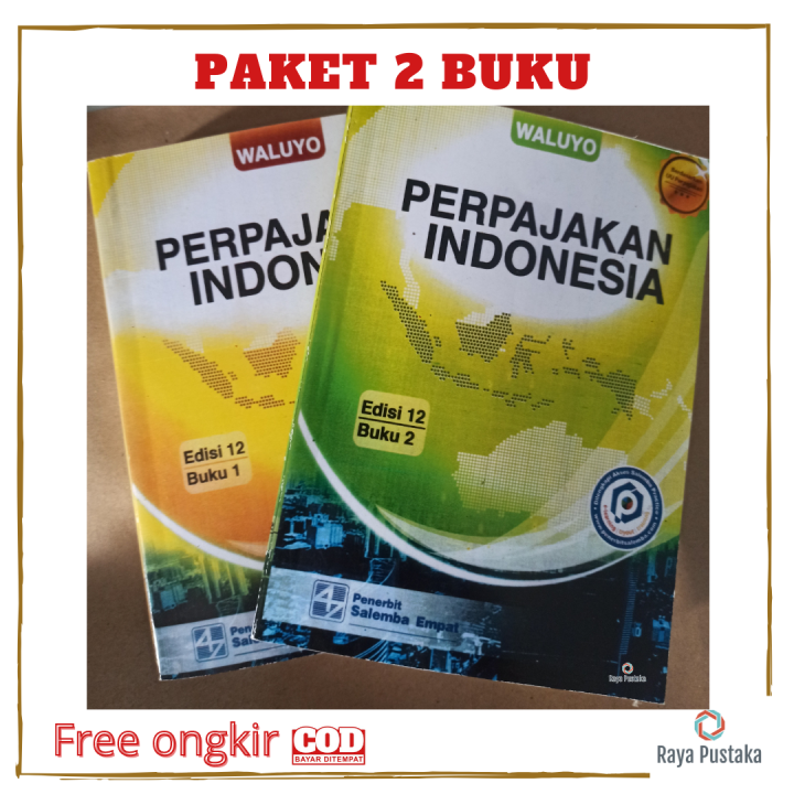 [Paket 2 BUKU] Perpajakan Indonesia Edisi 12 Buku 1 & 2 oleh Waluyo | Lazada Indonesia