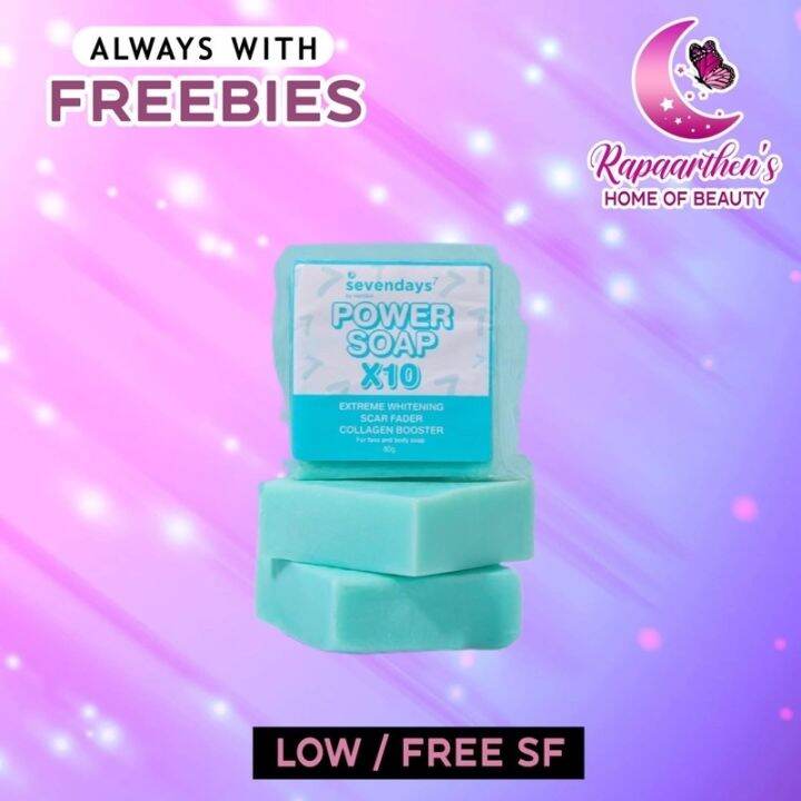 SevenDays Power Soap X10 Extreme Whitening ScarFader Collagen ...