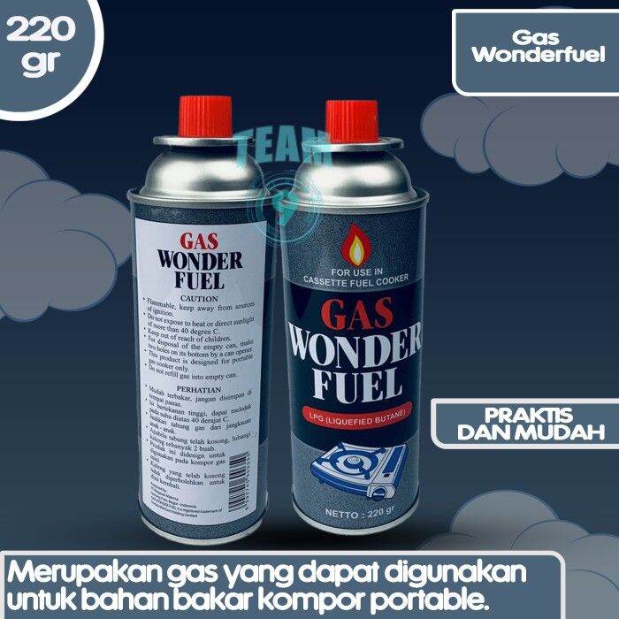 GAS WONDERFUEL 220gr | Lazada Indonesia