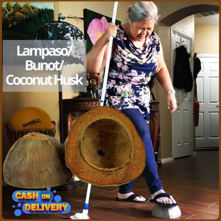 【COS】 HASH7 Multipurpose Bunot Brush Lampaso Bao Coconut Husk Manual ...