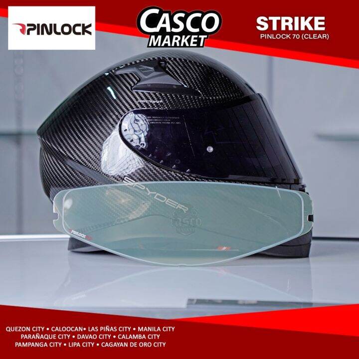 Spyder Pinlock 70 Anti-Fog Film for Spyder STRIKE and FURY MODEL (FOR ...