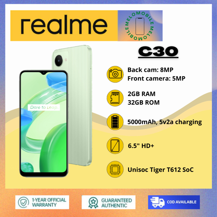 Realme C30 | Powerful Unisoc T612 Processor | 5000mAh Massive Battery ...
