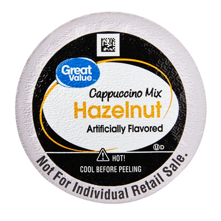 KEURIG Great Value | Hazelnut Cappuccino Mix | Medium Ground Coffee ...