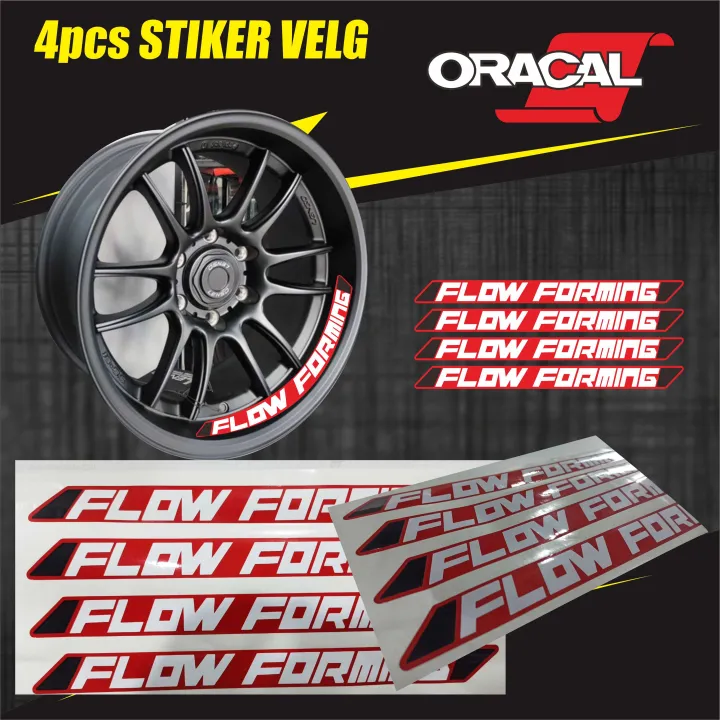 Stiker Velg Mobil Pajero Fortuner 4x4 Lenso Flow Forming | Lazada Indonesia