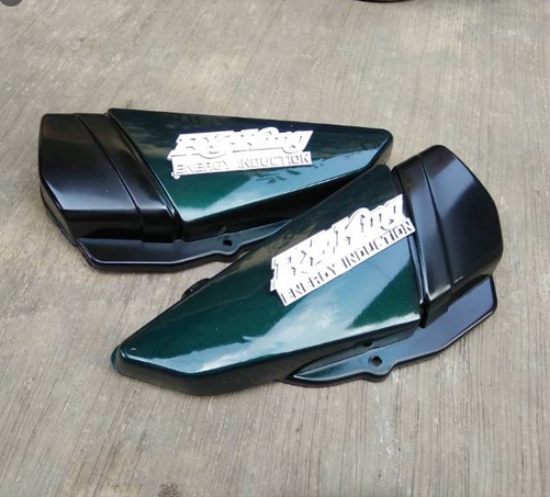 TUTUP COVER BOX AKI + EMBLEM RX KING NEW WARNA IJO BOTOL LIMITED ...