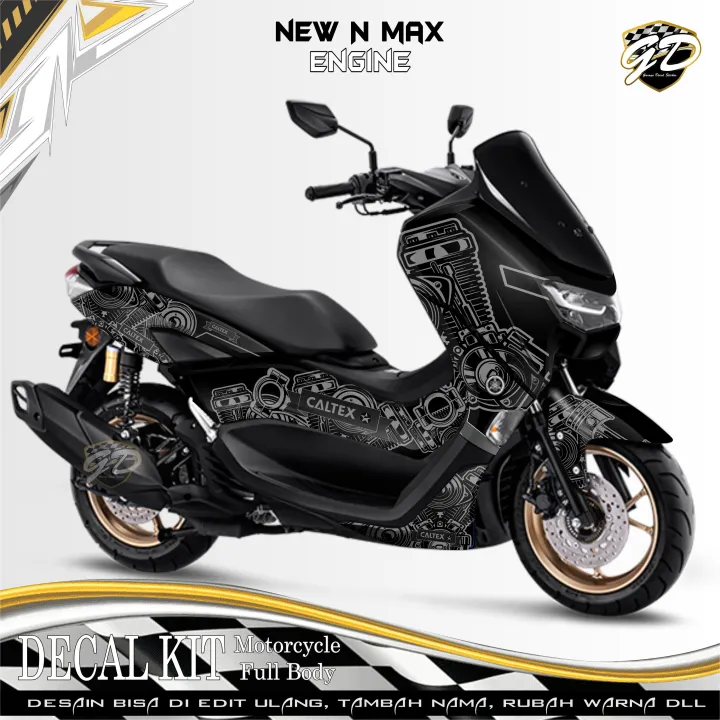 Decal new nmax 2020 dekal new nmax 2020 full body stiker new nmax 2020 ...