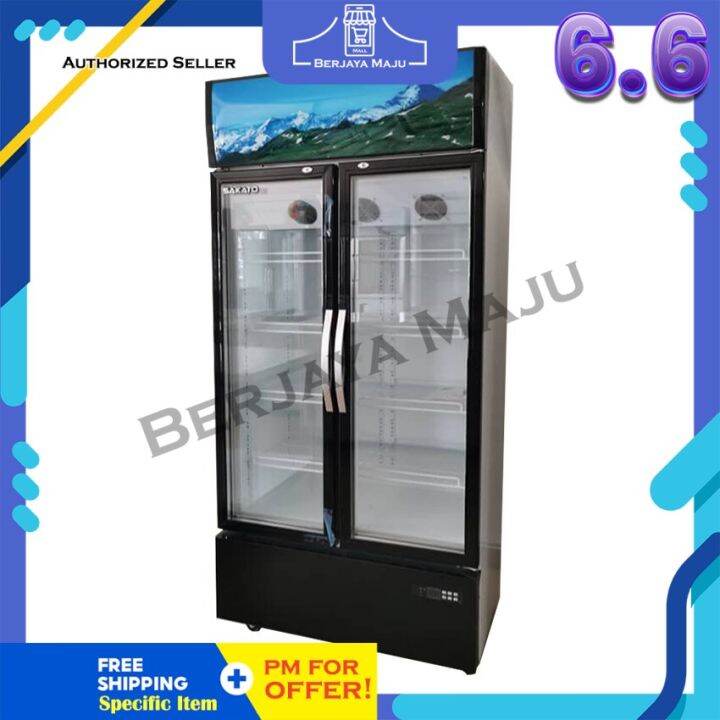 Sakato 700L 2 Door Upright Chiller SC-D2-737FW | Lazada