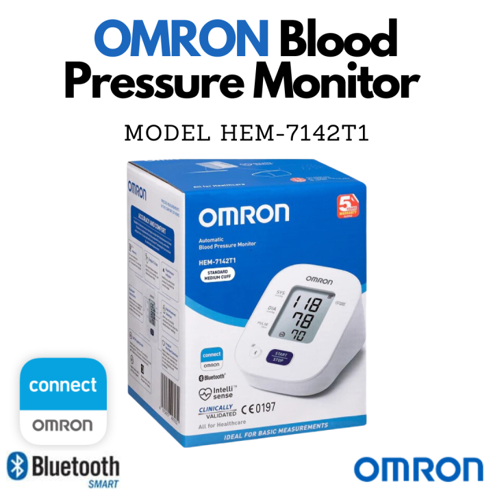 OMRON Upper Arm Blood Pressure Monitor HEM-7142T1 | Lazada