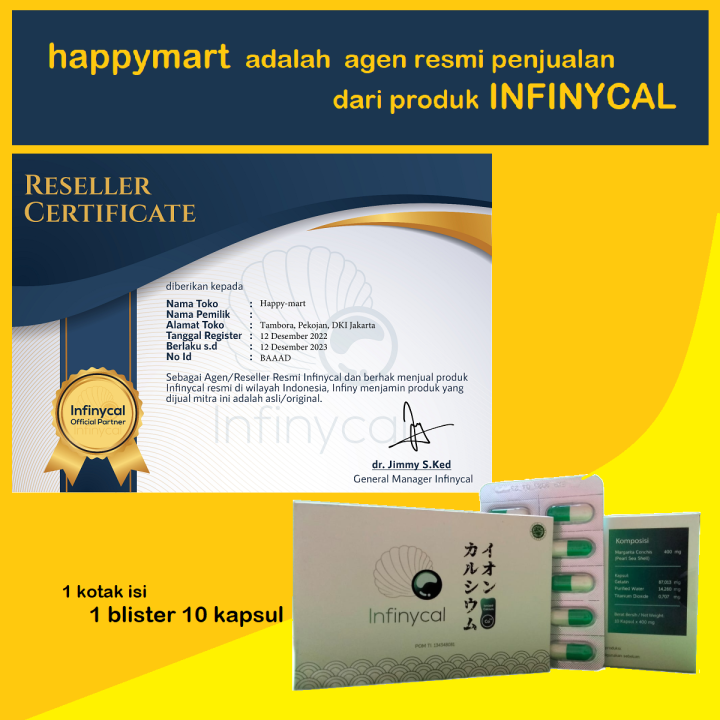 infinycal blister isi 10 kapsul | Lazada Indonesia