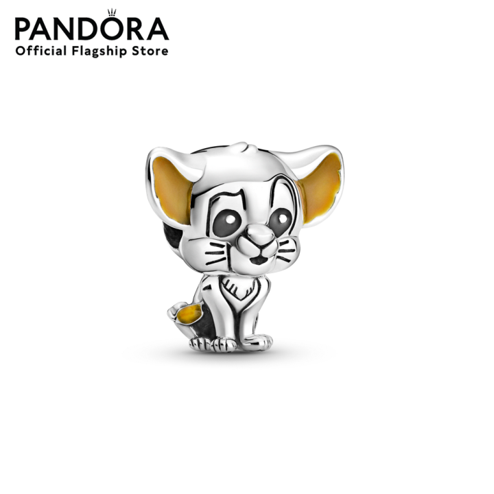 Pandora Disney Simba Charm เครื่องประดับ ชาร์ม ชาร์มสีเงิน สีเงิน ชาร์ม ...