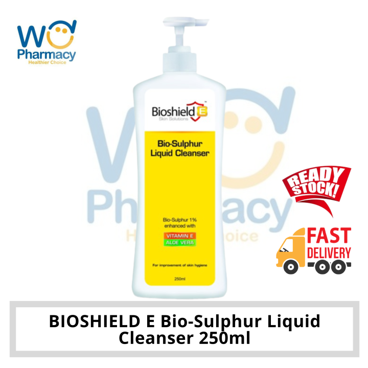 BIOSHIELD E Bio-Sulphur Liquid Cleanser 250ml | Lazada