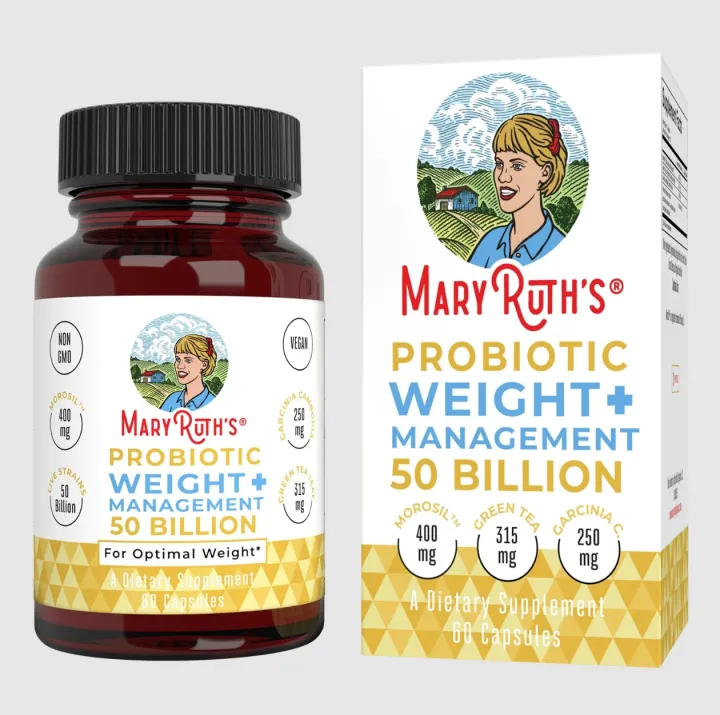 Mary Ruth Organics Probiotic Weight Management+ (60 Count) | Lazada PH