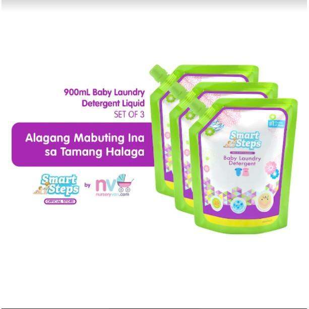Smart Steps Liquid Detergent 900mL Set of 3 baby | Lazada PH