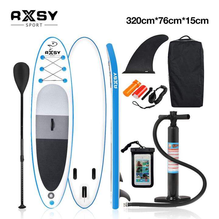 RXSY SUP Board 320*76*15ซม. กระดานโต้คลื่น Stand Up Inflatable Paddle ...