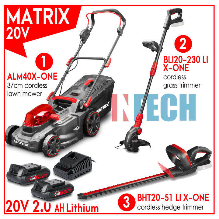 MATRIX COMBO ALM40 X-ONE + BLT20-230LI X-ONE + BHT20-51LI X-ONE, 20V ...