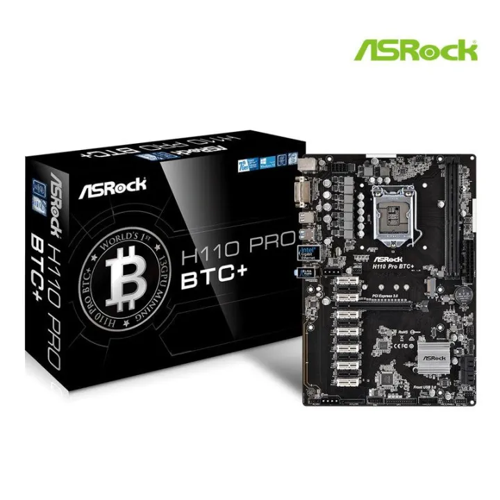 ASROCK MAINBOARD รุ่น H110-PRO BTC+ | Lazada.co.th
