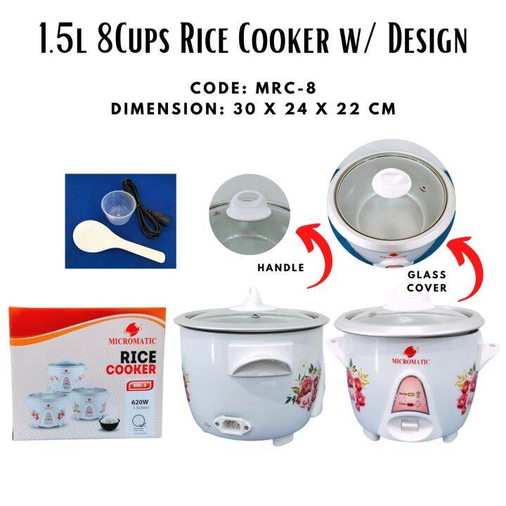 RICE COOKER 1.5 LITERS/ RICE COOKER WITH CUP/ RICE COOKER WITH PADDLE ...