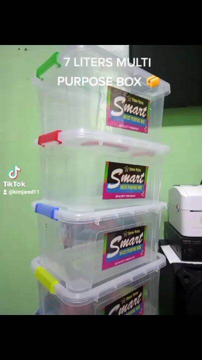 7 LITERS SMART MULTI-PURPOSE STORAGE BOX | Lazada PH