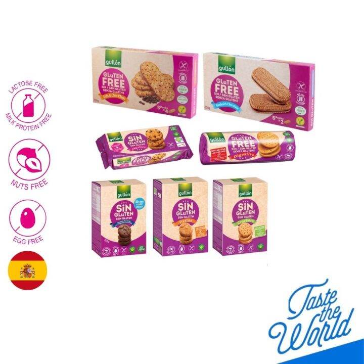 GULLON Gluten Free Cookies (130g / 225g) | Lazada