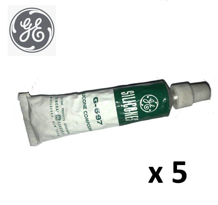 5 PCS General Electric GE Silicone Compound G-697, 1 oz Tube, -75 to ...