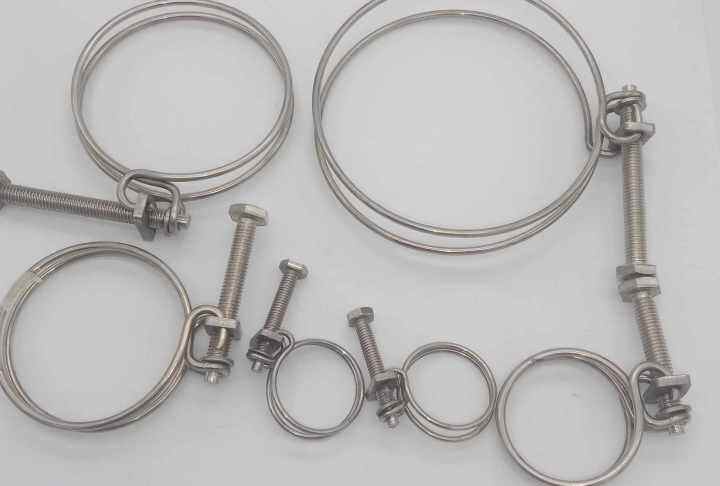 STAINLESS STEEL DOUBLE WIRE HOSE CLAMP 16MM TO 100MM | Lazada PH