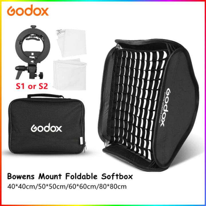 Godox 40cm50cm60cm80cm Flash Foldable Soft Diffuser For Photography ...