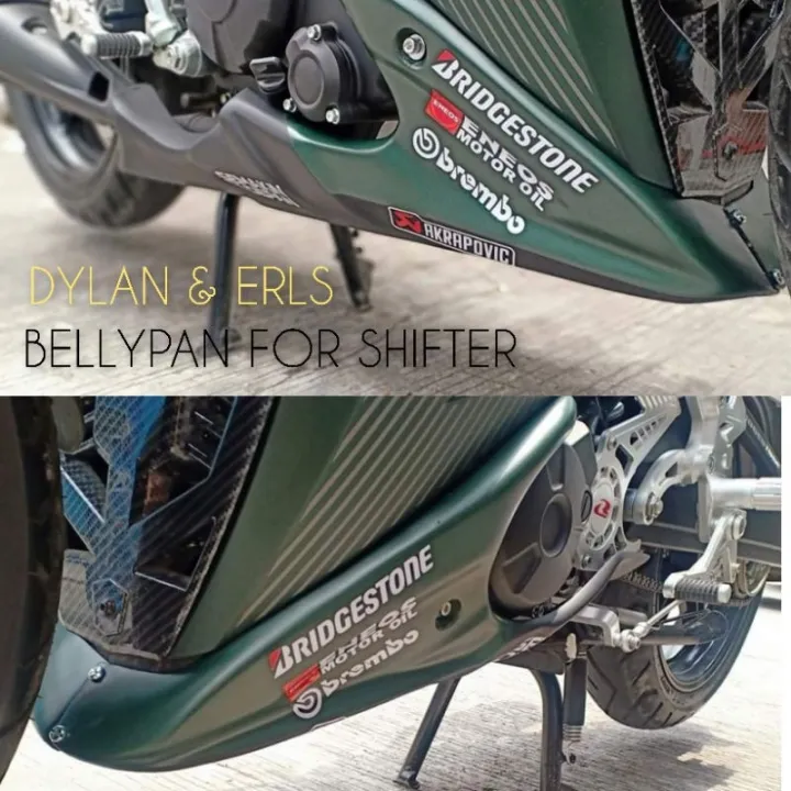 BELLYPAN/ BELLY PAN FIBER SNIPER 150 ( FOR SHIFTER) | Lazada PH