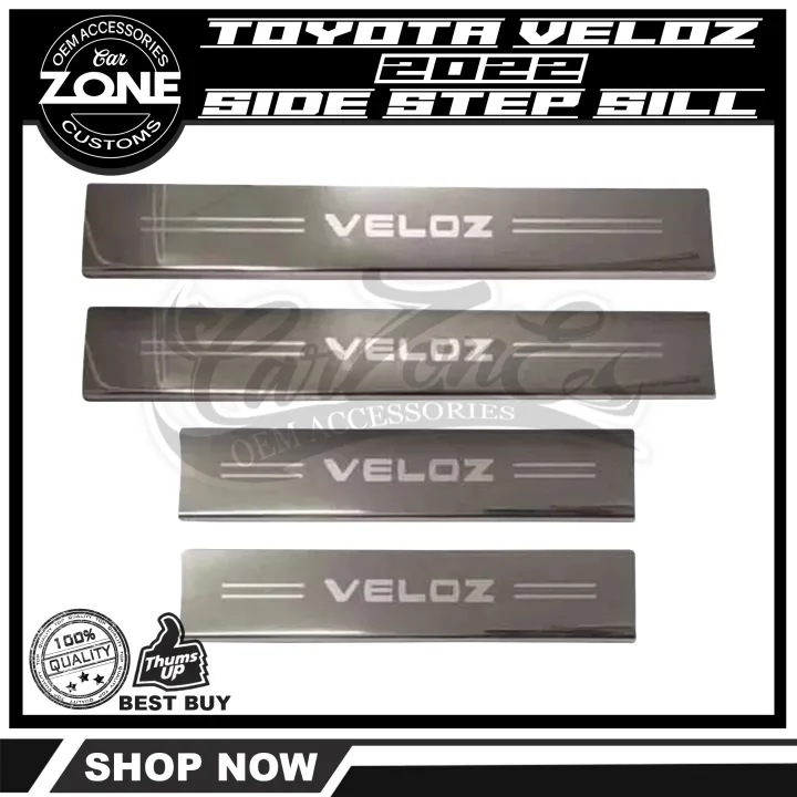 Toyota Veloz 2022 OEM Side Stepsill/Step Sill or Door Stepsill Chrome ...
