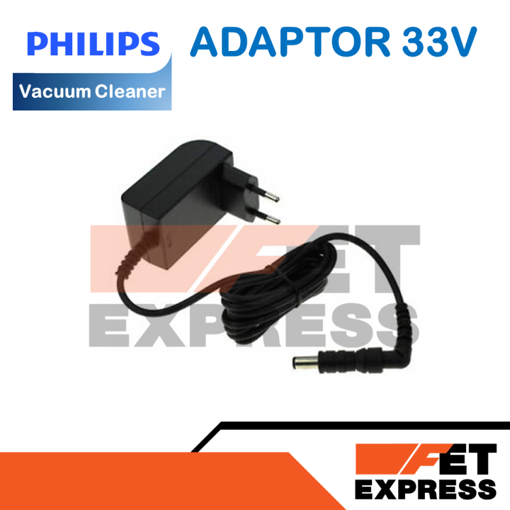 ADAPTOR 33V สายชาร์จเครื่องดูดฝุ่นสำหรับเครื่องดูดฝุ่น PHILIPS รุ่น ...