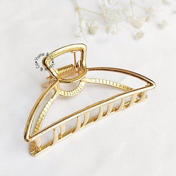 Jepit Rambut Korea Bahan Alloy Jedai Logam Jumbo Jepit Salon Besi ...