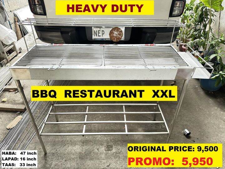XXL BBQ GRILL STAINLESS BARBEQUE IHAWAN BARBECUE HEAVY DUTY DE ULING ...