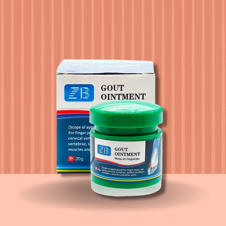 Gout Ointment Cream Gout Cause Joint Knee Pain Toe Finger Bone Spur ...