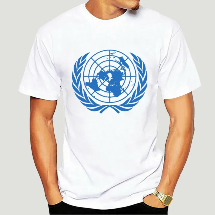 United Nations Un World Onz Organization Logo Geek Nerd T-Shirt-2895A ...