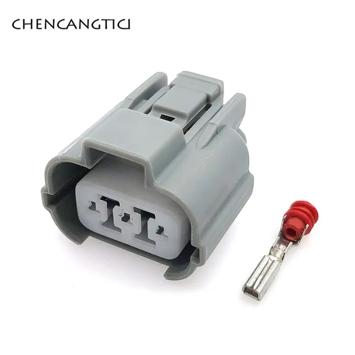 5ชุด3ขาขั้วต่อไฟหน้ารถยนต์,กันน้ำอุปกรณ์ปรับระดับไฟหน้าปลั๊ก6189-0130 ...