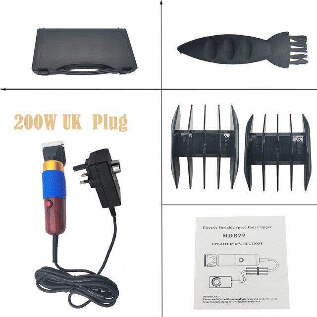 High Power Dog Clippers Professional 200W Animal Grooming Trimmer ...