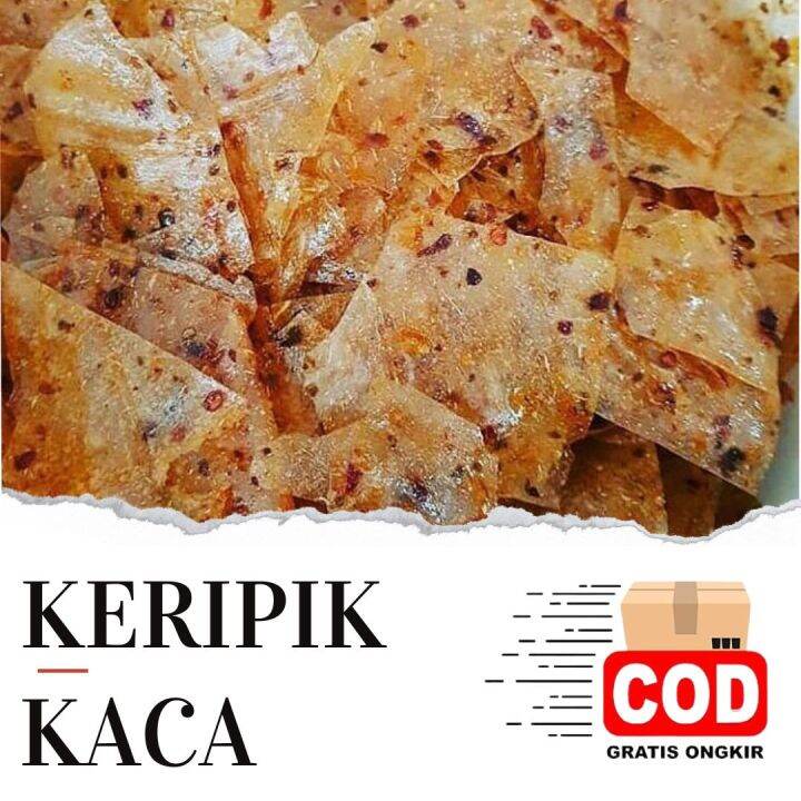 KRIPCA 100 gram / KERIPIK KACA / KERIPIK KACA PEDAS / KRIPCA SULTAN ...