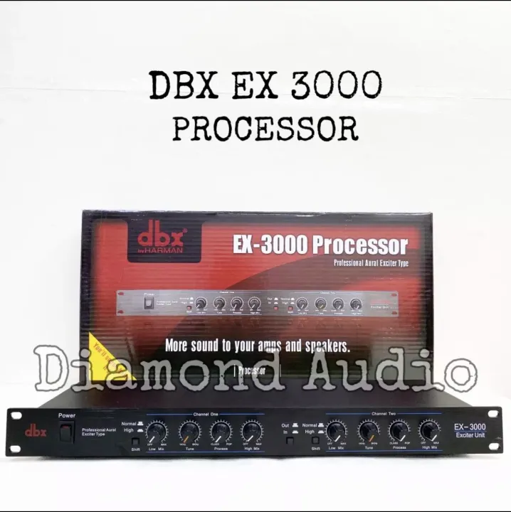 Processor Audio Dbx Ex 3000 Professional Aural Exciter Type Audio ...