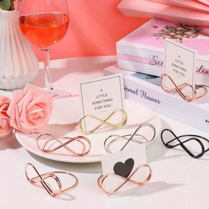 MMKAD Business Card Wedding Card Clamps Number Holders Menu Stand Cards ...