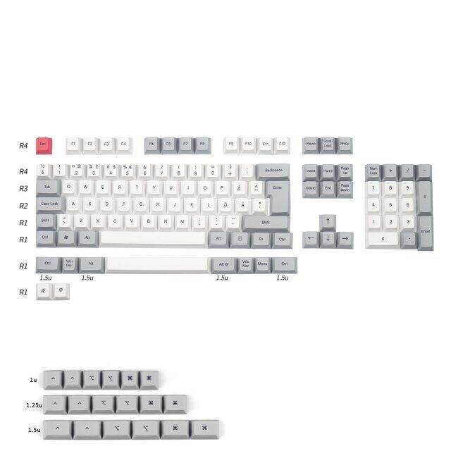 KBDfans Nordic Layout PBT Keycaps | Lazada.co.th