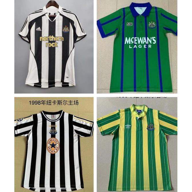 Top-quality 05-06 Newcastle United Home Retro Soccer Jersey Vintage ...