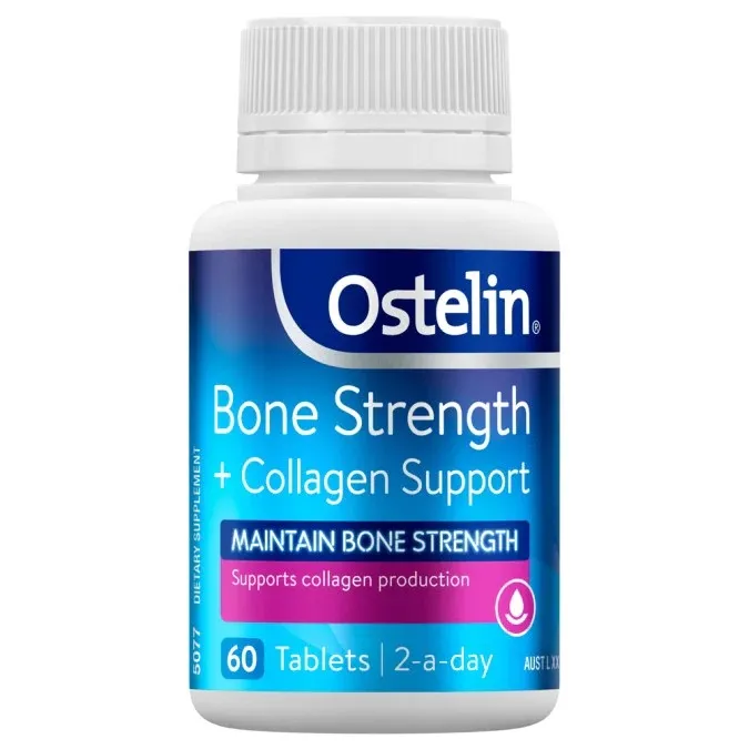 Ostelin Bone Strength + Collagen Support 60 tabs | Lazada PH